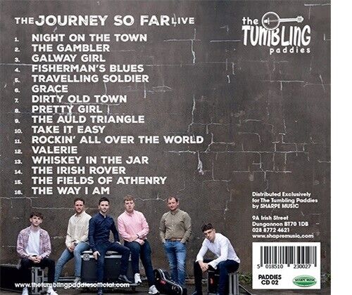 The Tumbling Paddies - The Journey So Far (Live) CD